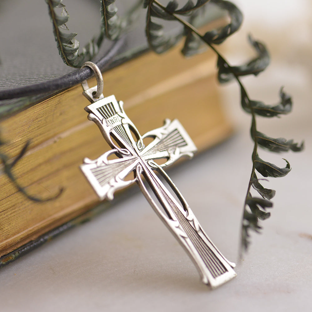 Sterling silver cross – To Hold And To Have